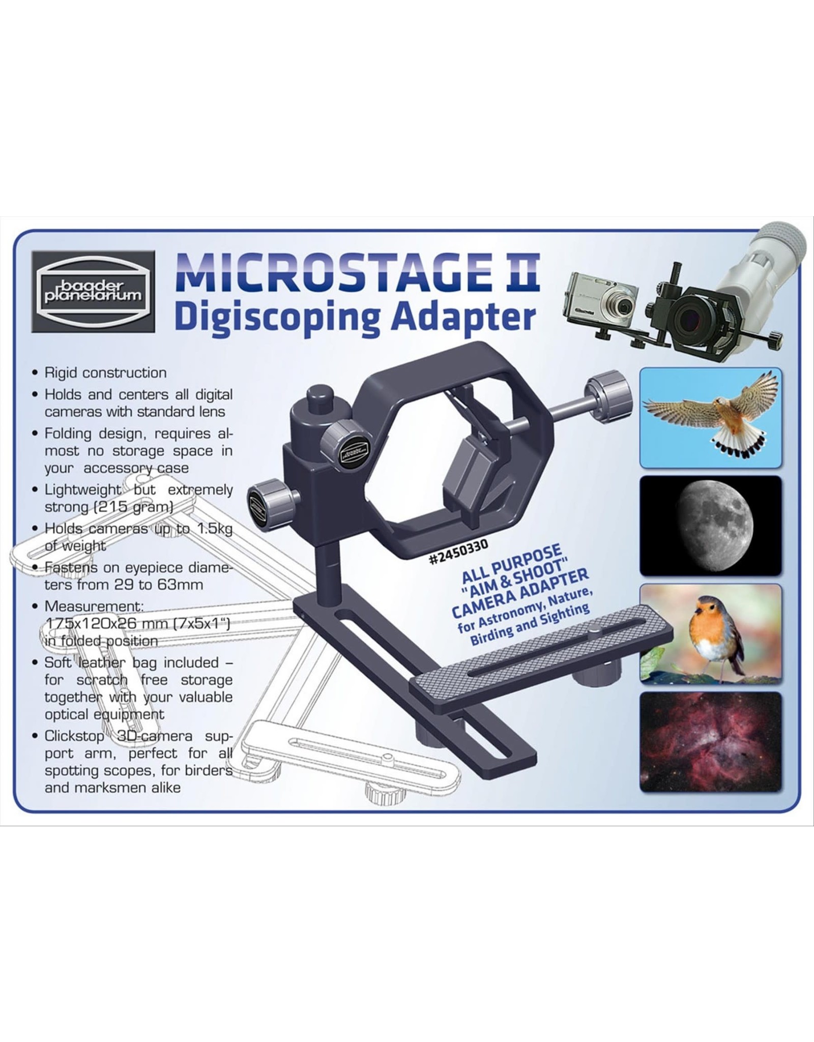 Microstage II Digiscoping Adapter - Camera Concepts & Telescope Solutions