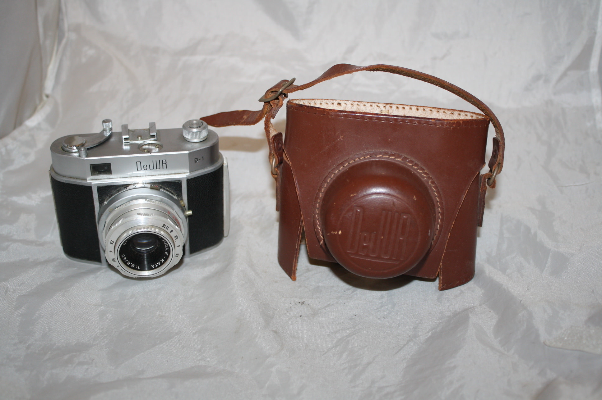 DeJur D-1 RARE 35mm Film Camera, German DeJur Staeble-Kata 50mm f2.8 ...