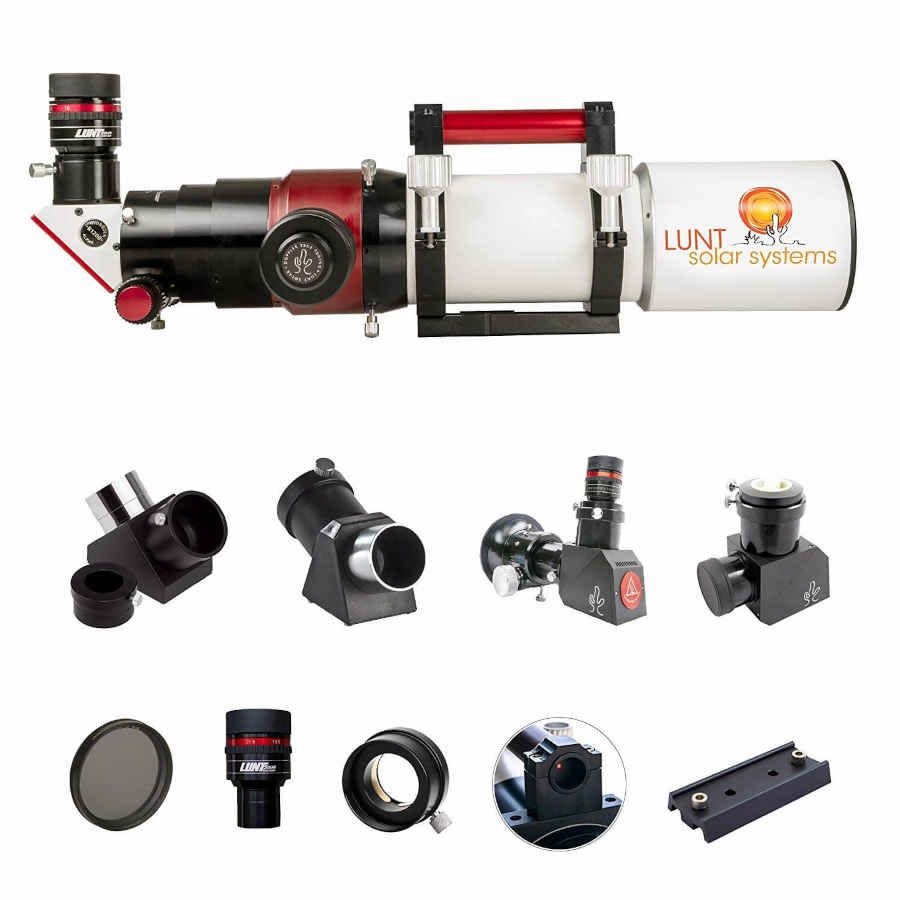 Lunt 80 mm Universal Day/Night/Solar Modular Telescope - Observer ...