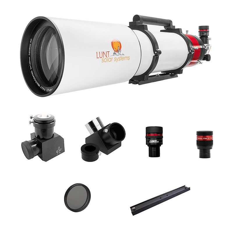 Lunt 130 mm Modular H-Alpha Solar Telescope Observer Package - Camera ...