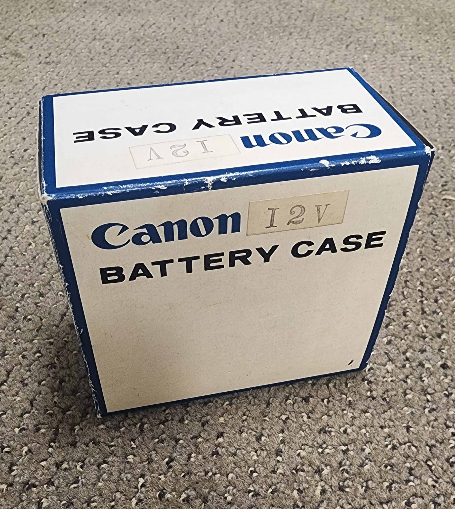 New old stock Canon manual focus battery case - Camera Concepts ...