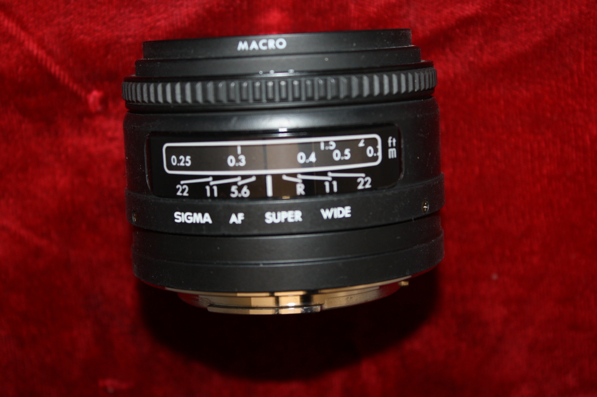 Sigma AF Super Wide II 24mm f/28 Lens for Maxxum/Sony A Mount (Pre ...