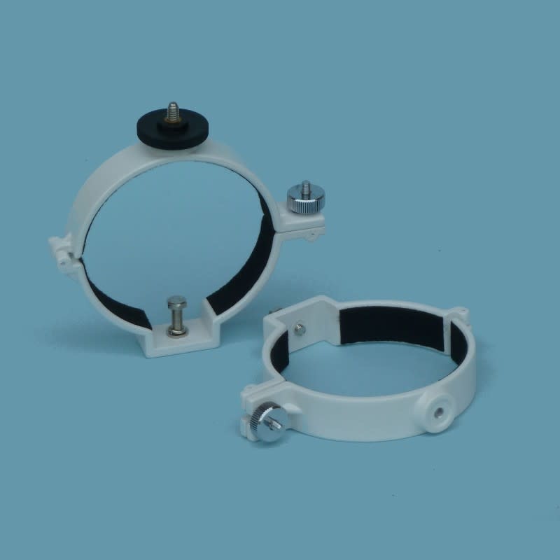 Antares Telescope Tube Mounting Rings - 4.0" (102mm) WHITE (Set of 2 ...