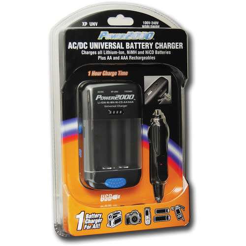 Power2000 XP-UNV AC/DC Universal Battery Charger - Camera Concepts ...