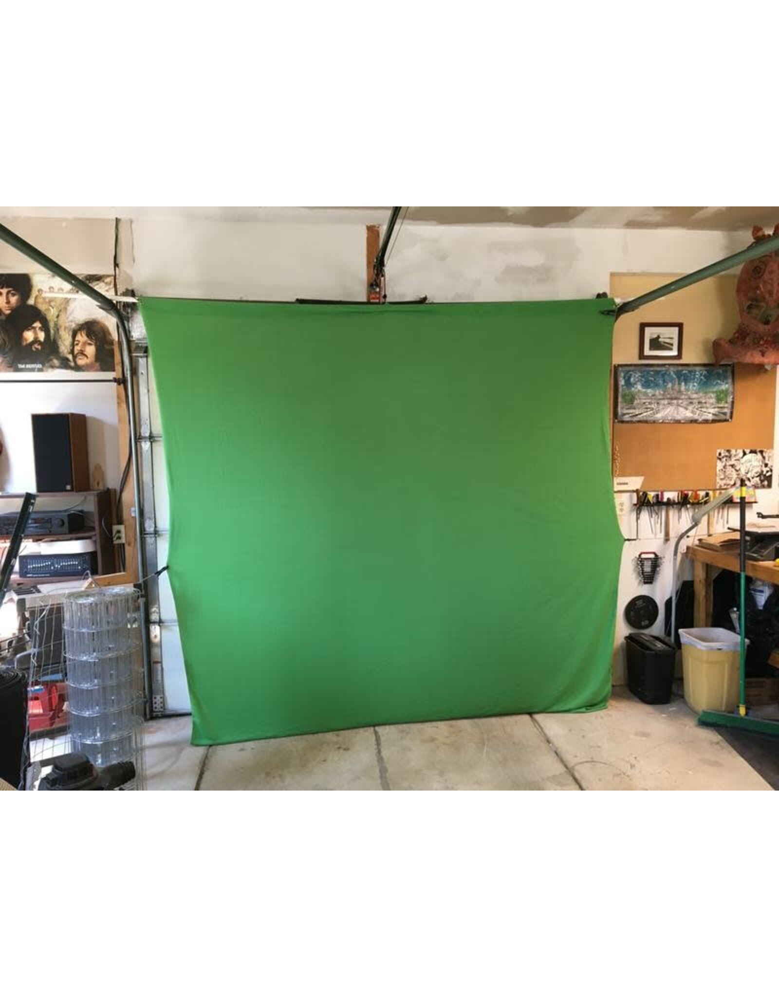 Westcott Westcott 130 Chroma Key Green Wrinkle-Resistant Video Backdrop ...