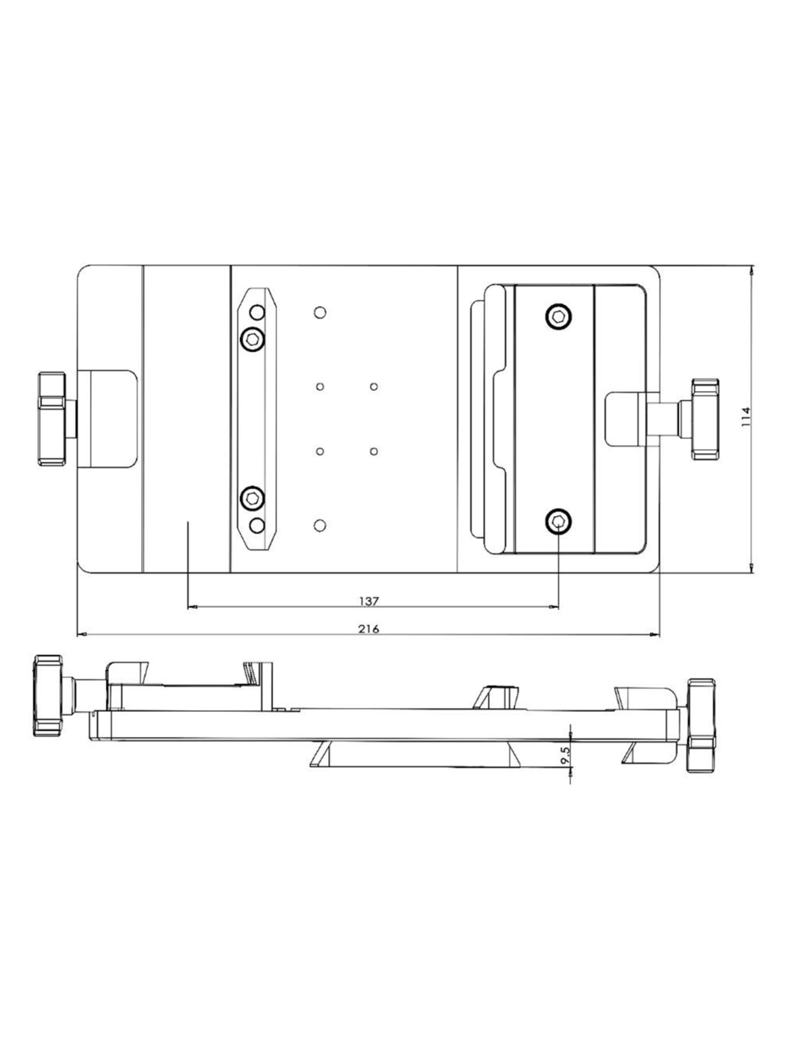 Universal Side-by-Side Saddles System - Camera Concepts & Telescope ...