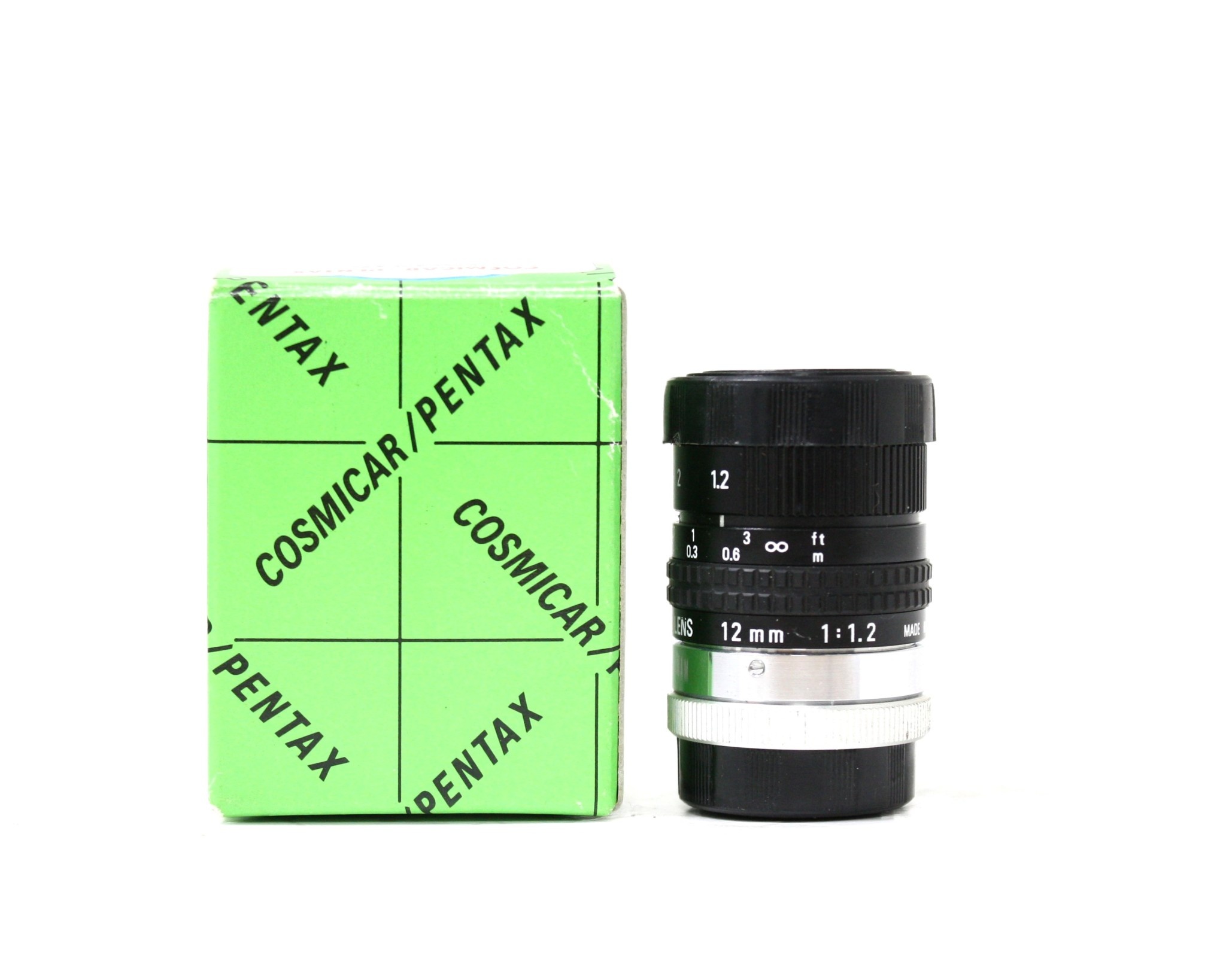 Cosmicar/Pentax 12mm f1.2 C Mount Lens (Pre-owned) - Camera Concepts & Telescope Solutions