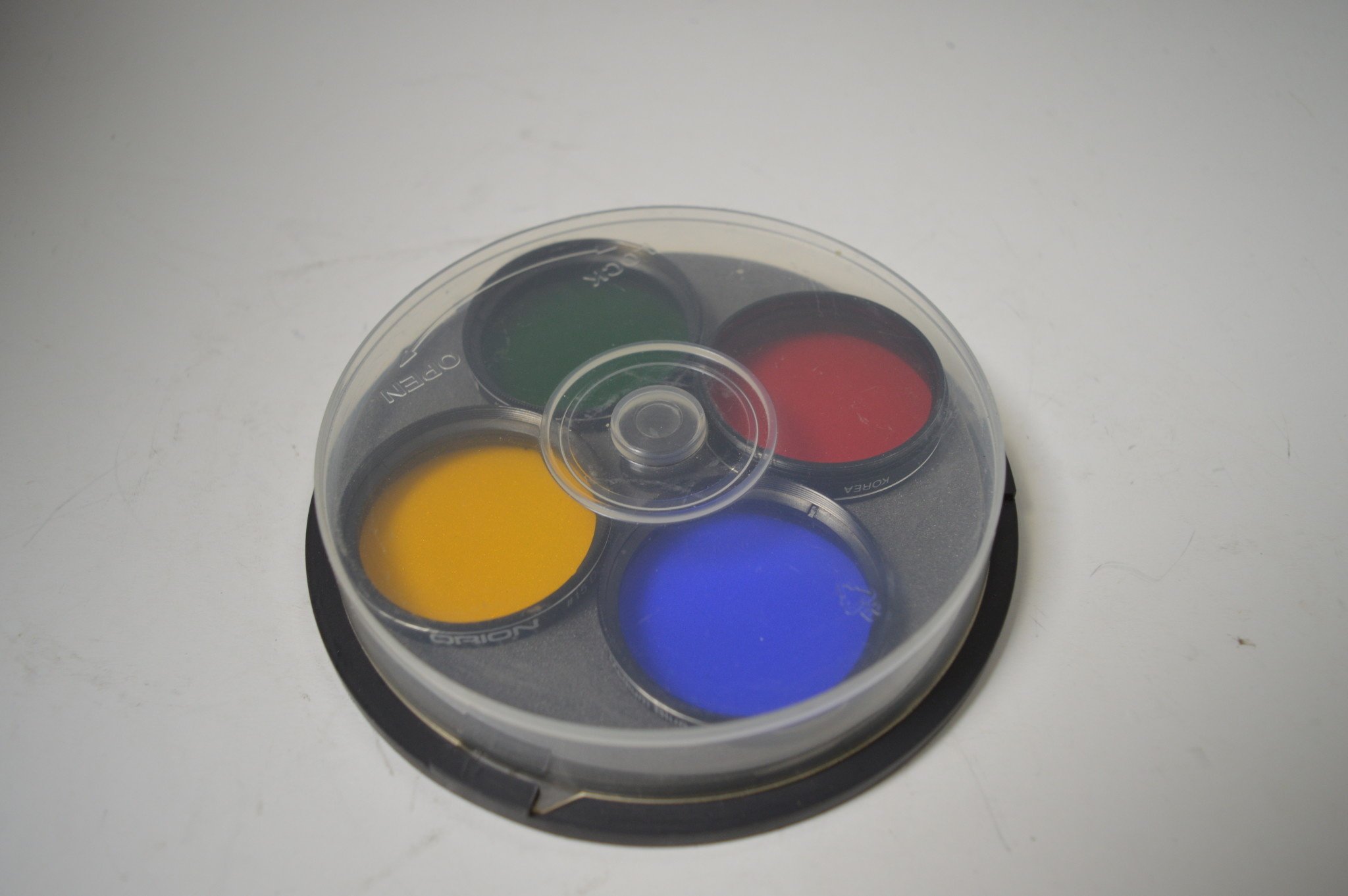 Orion Basic Color Planetary Filter Set 2 Inch (R-G-B-Y) - Camera ...