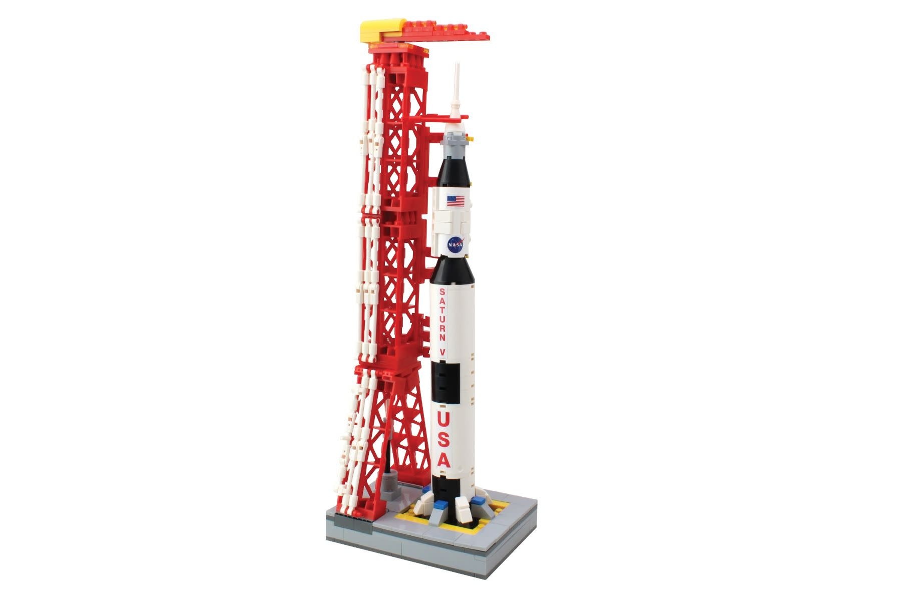 SPACE ADVENTURE SATURN V ROCKET CONSTRUCTION TOY - Camera Concepts ...