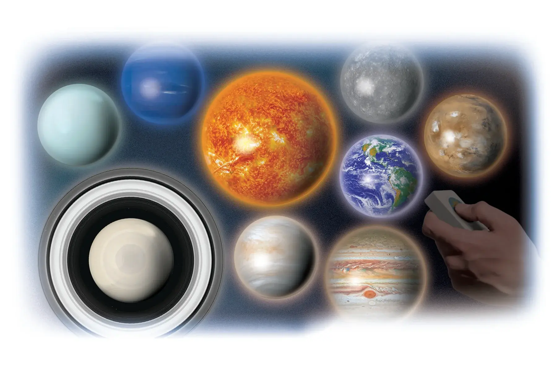 Smithsonian 3-D LED Solar System - Camera Concepts & Telescope Solutions