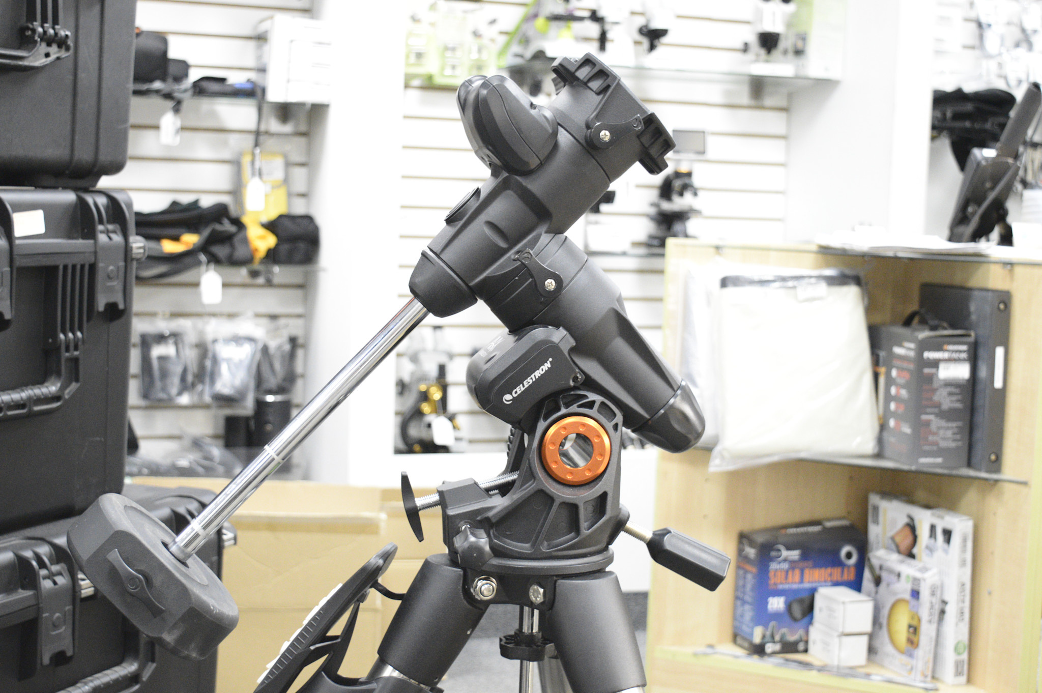 Celestron AVX Mount with Dec Cable, DC Cord and Spreader and Computer ...