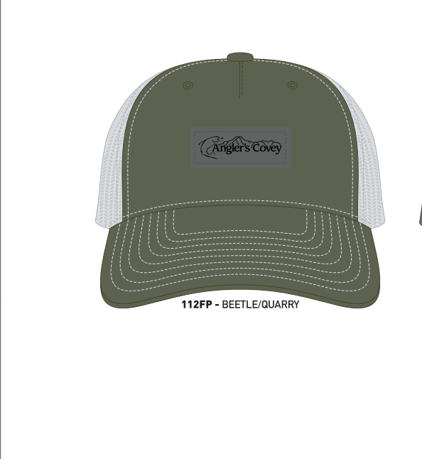AC Logo Hat 112FP Split Beetle/Quarry - Angler's Covey