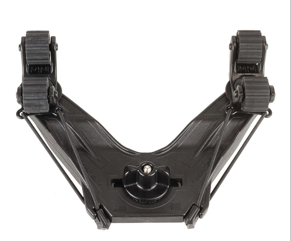 Yak Dbl Header w/Dual Roto Grip Paddle Holders - Angler's Covey