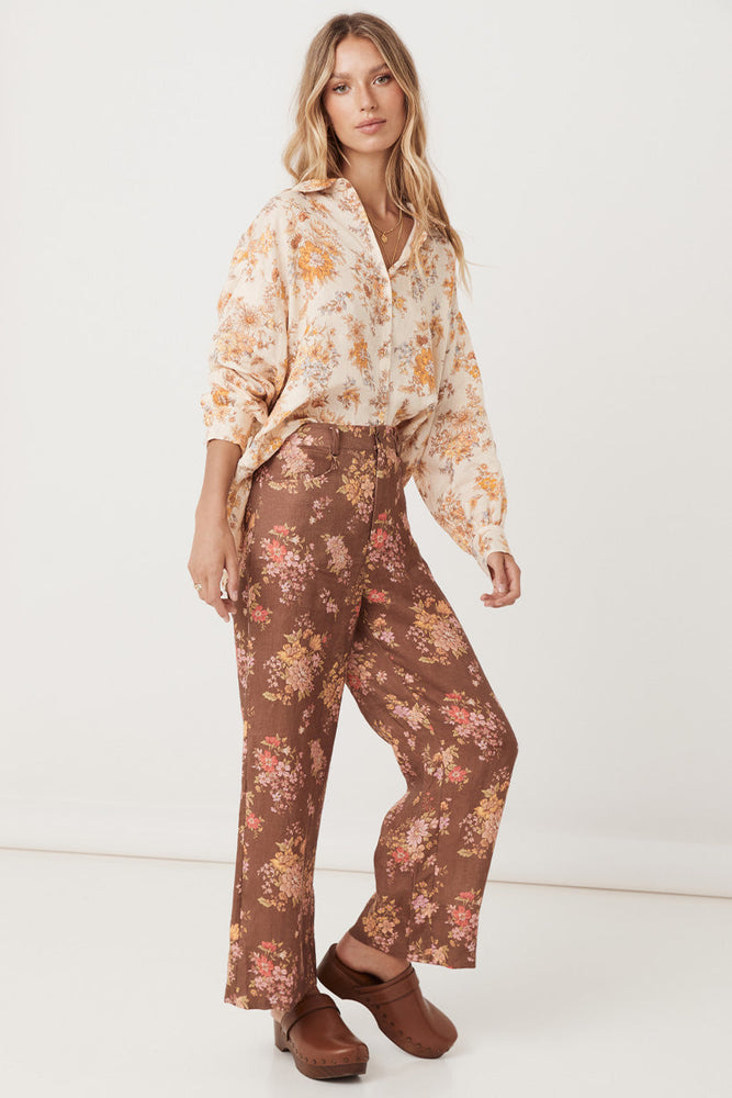 MEADOWLAND LINEN PANTS - The Fort