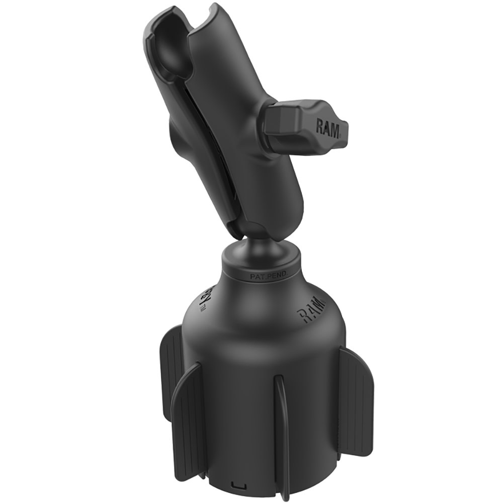 Ram Mount Stubby Cup Holder Mount With Double Socket Arm - Mariner Sails