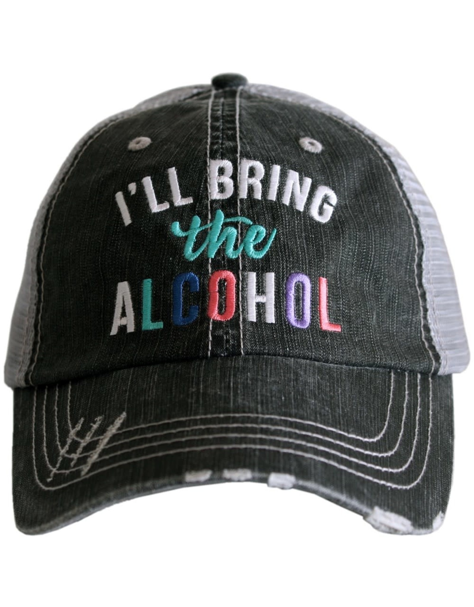 ILL BRING ALCOHOL TRUCKER HAT - TLC Casuals