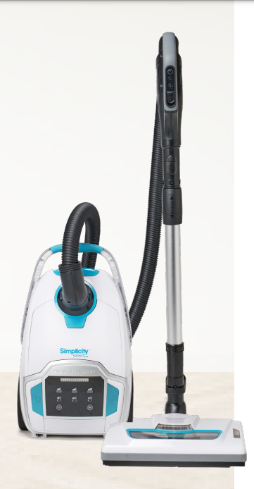 Simplicity Scout Plus Fully Powered Canister Vacuum | Swiss Boy - Swiss ...