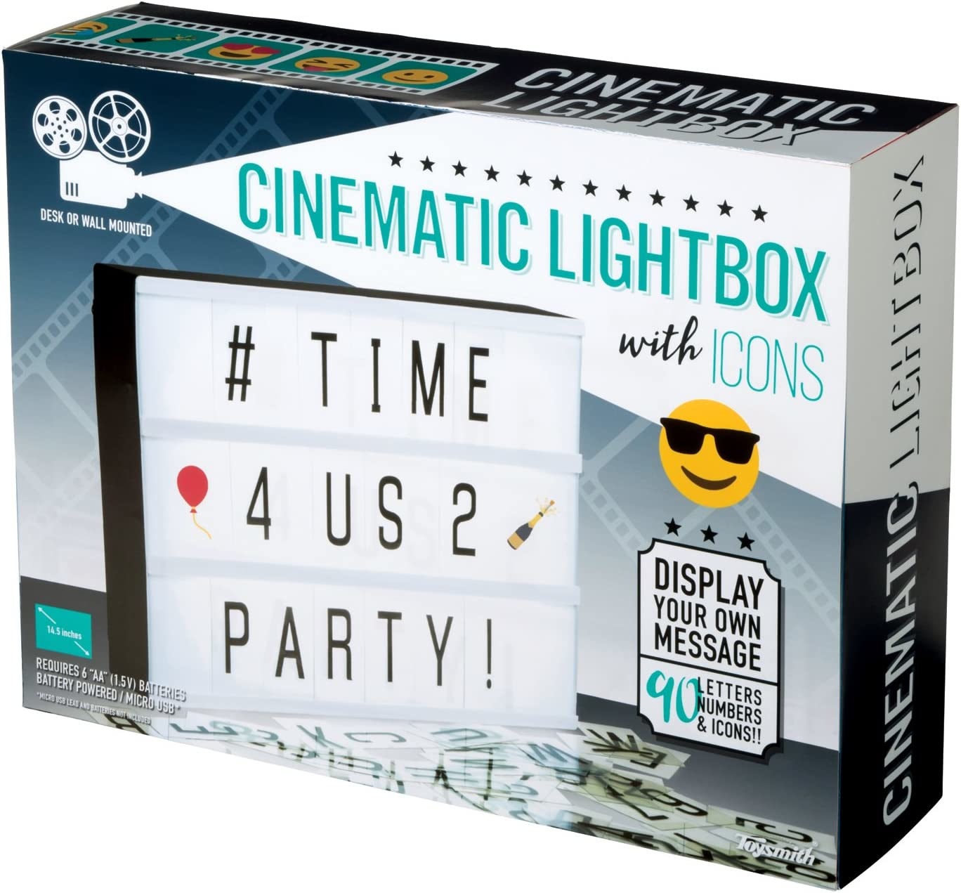 Toysmith Cinematic Light Box with Icons - Grow Children's Boutique Ltd.