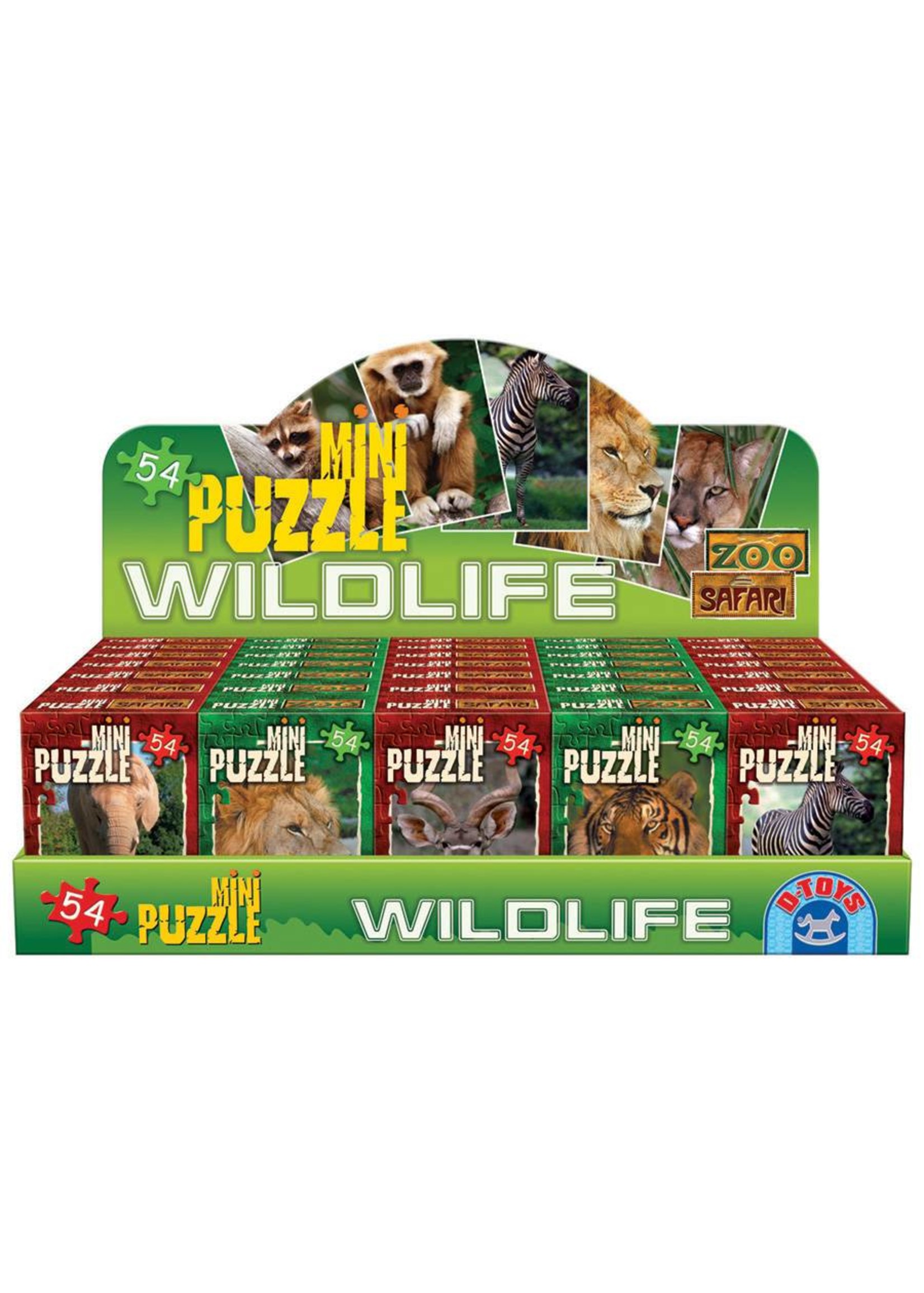 Wildlife Mini Puzzels - Grow Children's Boutique Ltd.