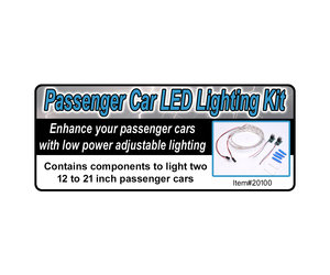 20100 Passenger Car LED Lighting Kit - HENNING'S TRAINS