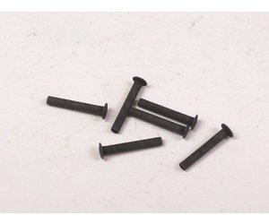 TC-23B Black Coupler Rivets, 6 Pcs - HENNING'S TRAINS