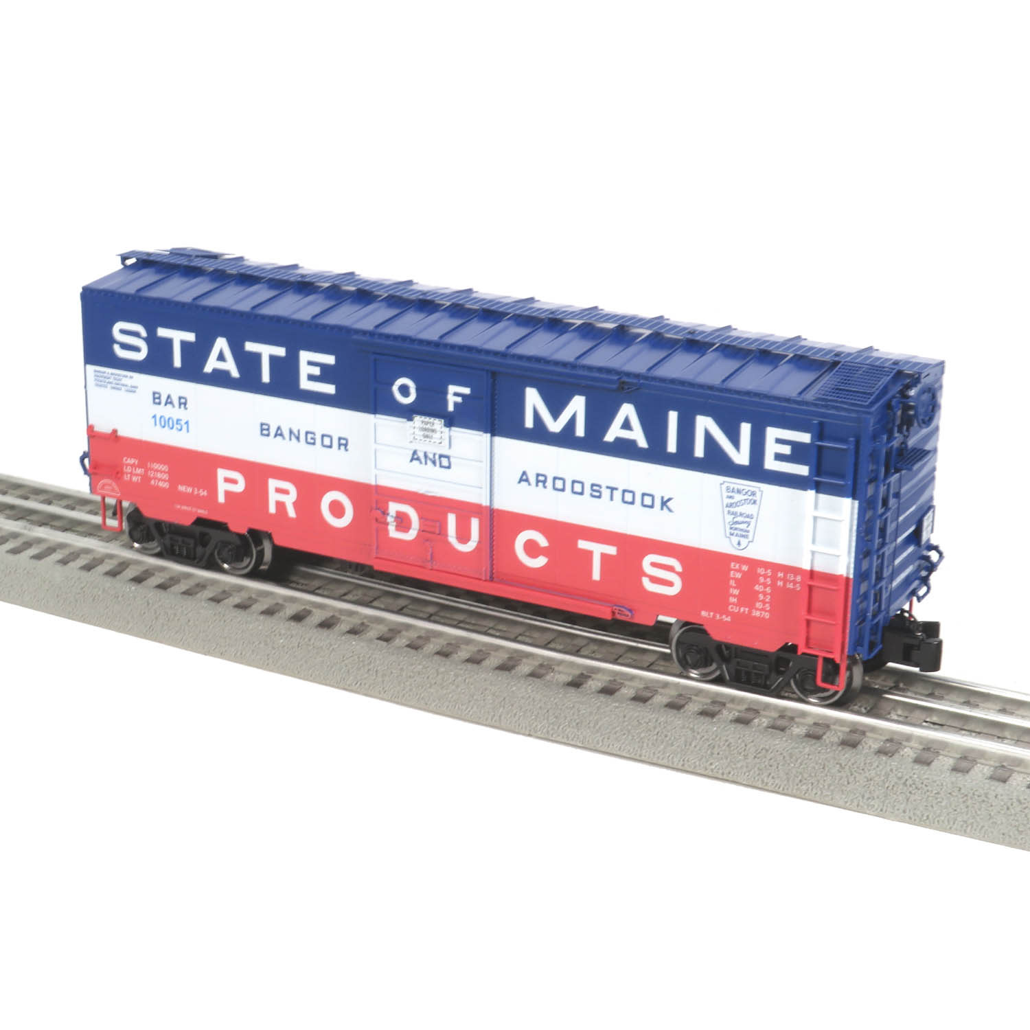 96467 State of Maine- Bangor & Aroostook PS-1 40' Boxcar - HENNING'S TRAINS