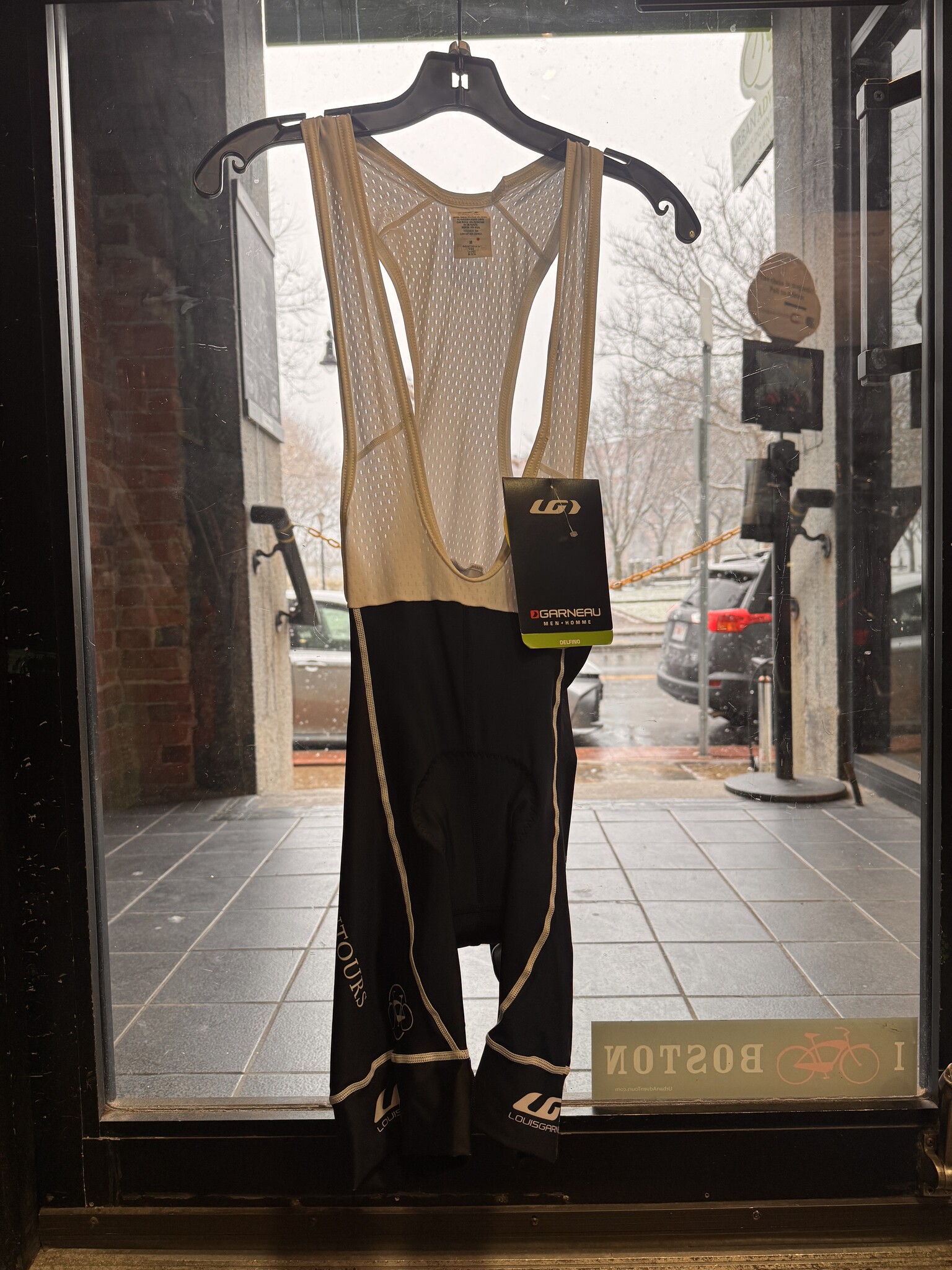 Custom I Bike Boston Bibs - Urban AdvenTours