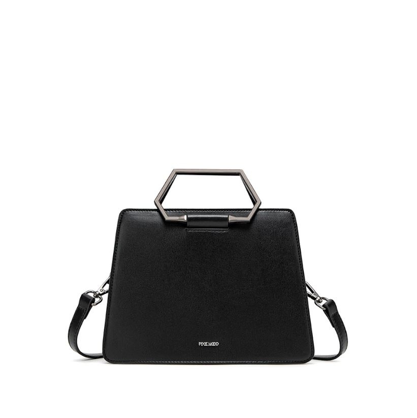 Geo Mini Tote Black - Cameron Rose