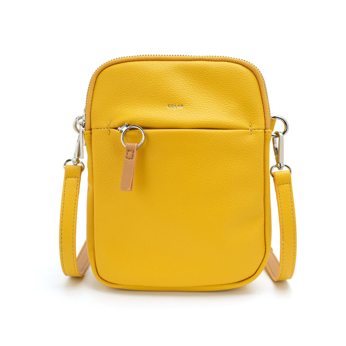 Nicky Crossbody in Ochre Yellow - Cameron Rose