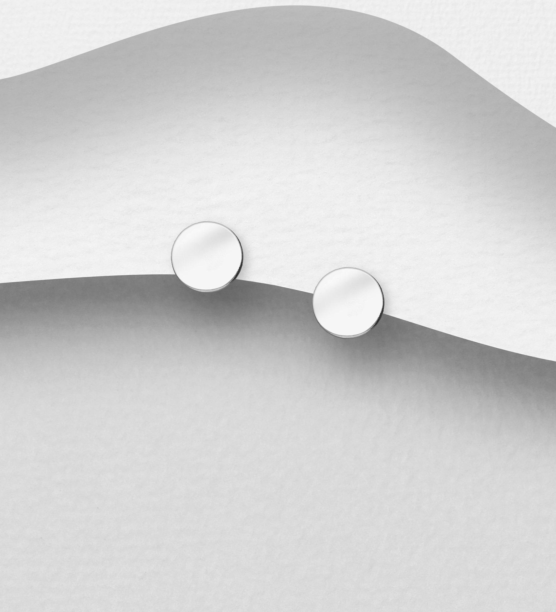 Sterling Silver Dot Studs - Cameron Rose