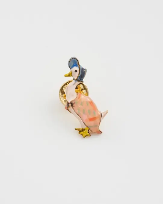 Peter Rabbit Jemima Puddle-Duck Brooch - Cameron Rose