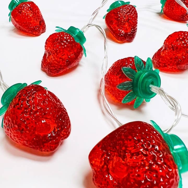 Strawberry String Lights - Cameron Rose