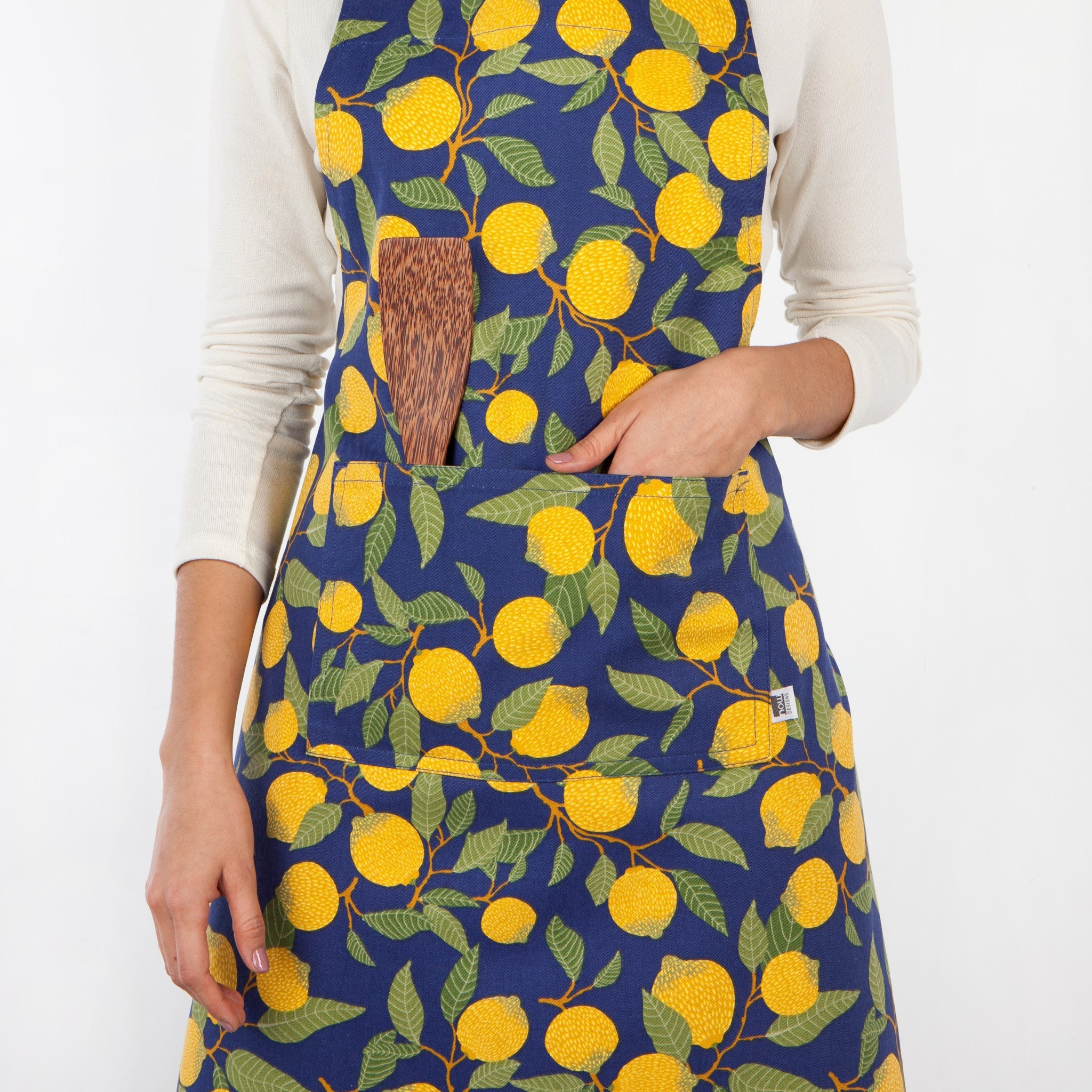 Lemons Cotton Chef's Apron - Cameron Rose
