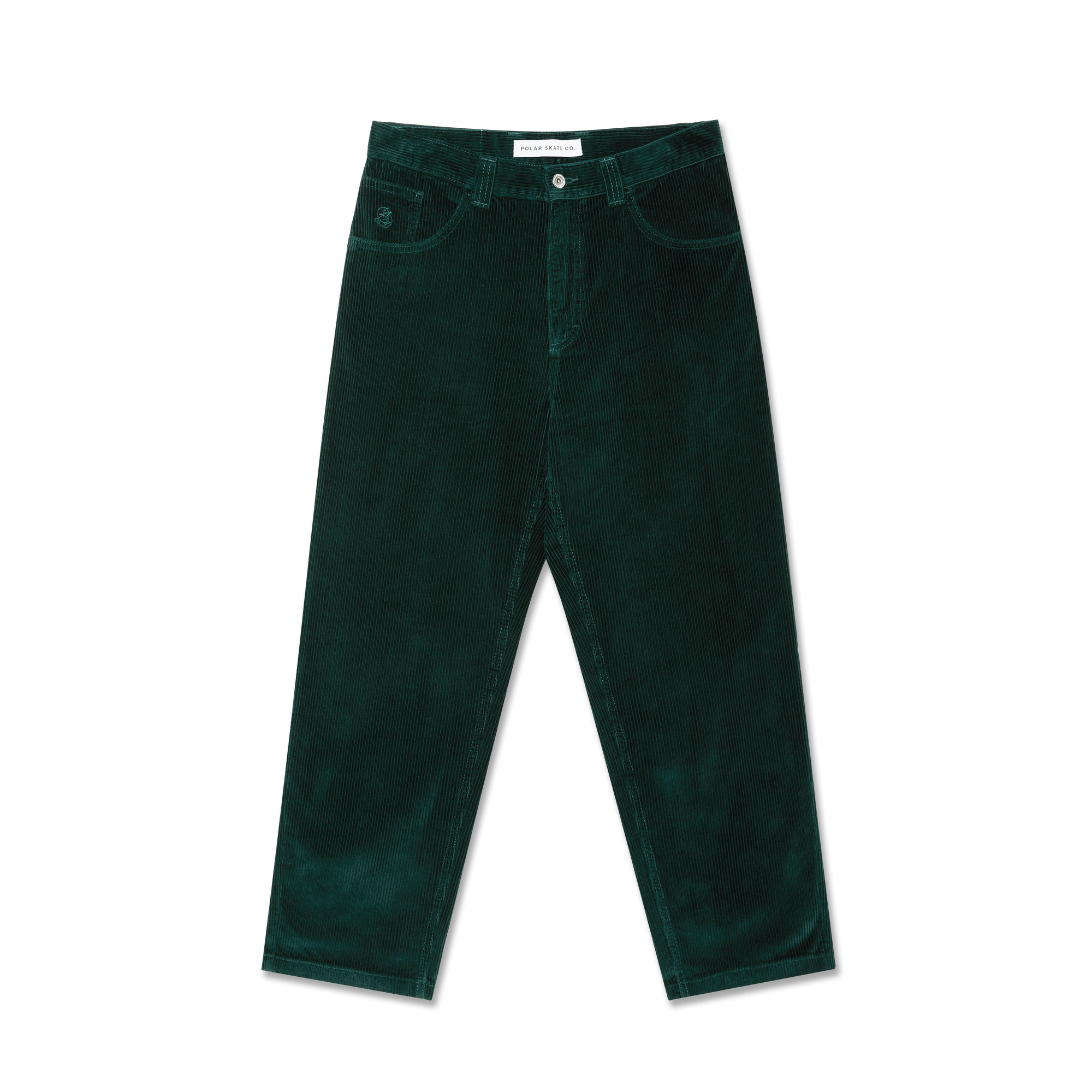 POLAR 93! PANTS CORD DARK EMERALD - KINGSWELL - Los Feliz