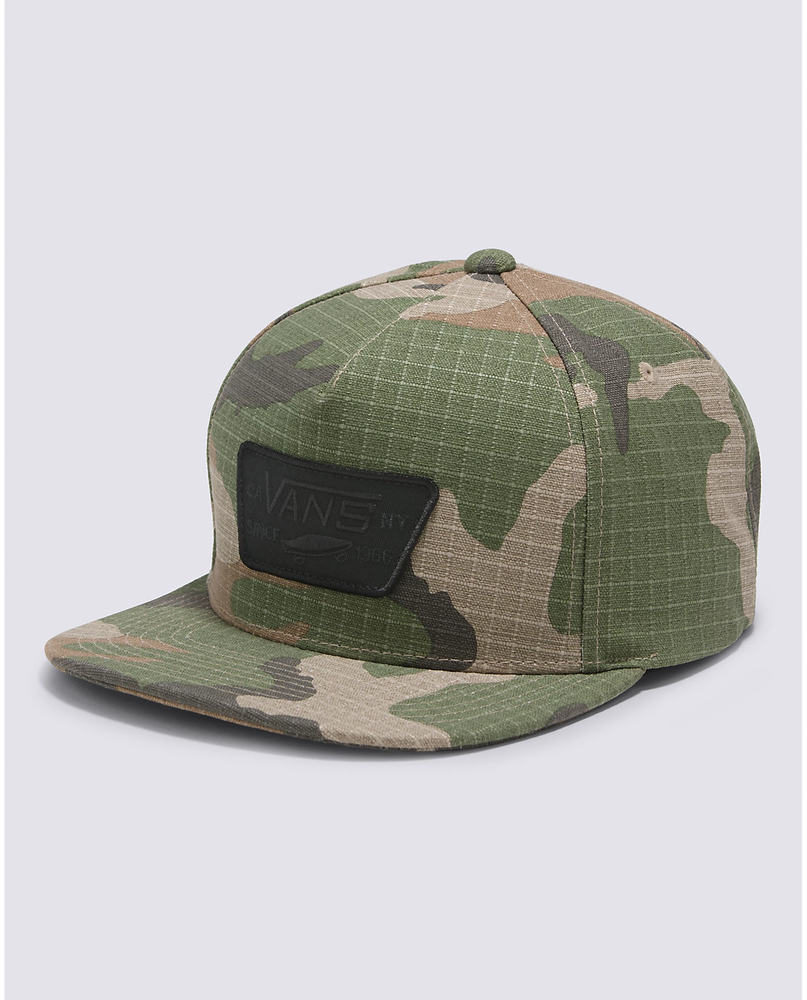 VANS FULL PATCH SNAP BACK HAT - VINTAGE CAMO - KINGSWELL - Los Feliz