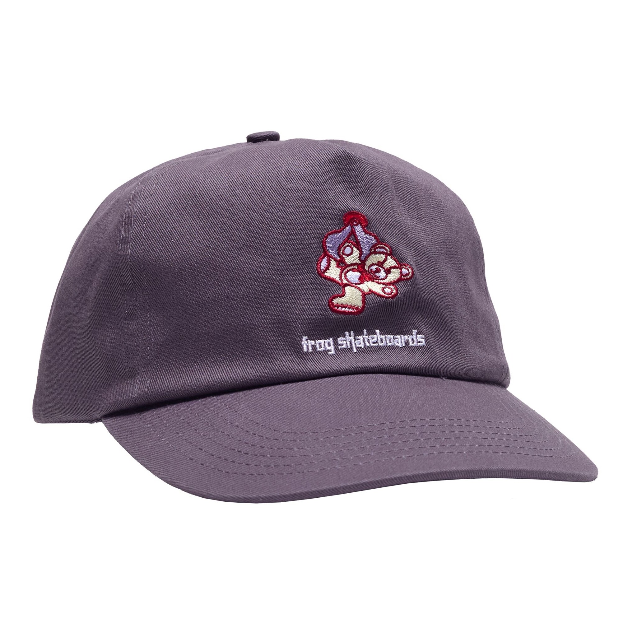 FROG CLAW MACHINE 5-PANEL HAT - CHARCOAL - KINGSWELL - Los Feliz