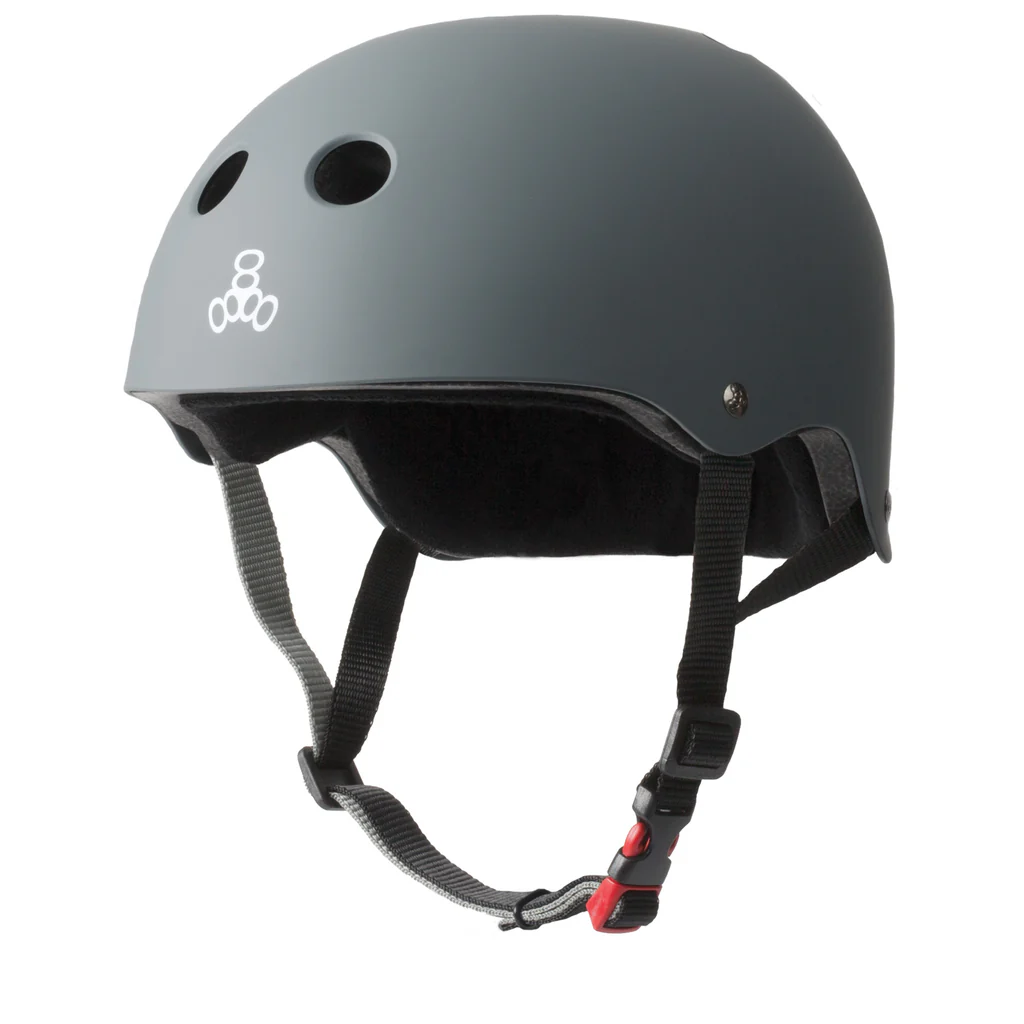 TRIPLE 8 ADULT HELMET - CARBON MATTE - KINGSWELL - Los Feliz