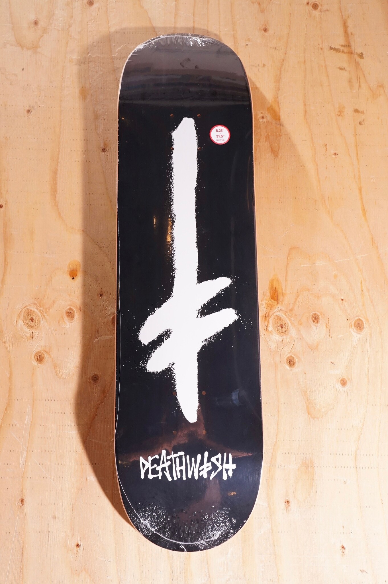 Gang Spray Black/White Deck - 8.25 - KINGSWELL - Los Feliz