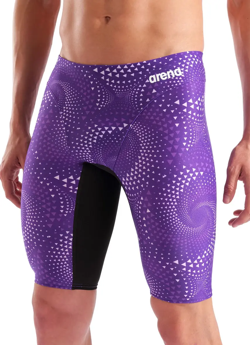 River's Bend Arena Fireflow Jammer Purple - The Virginia Swim Shop