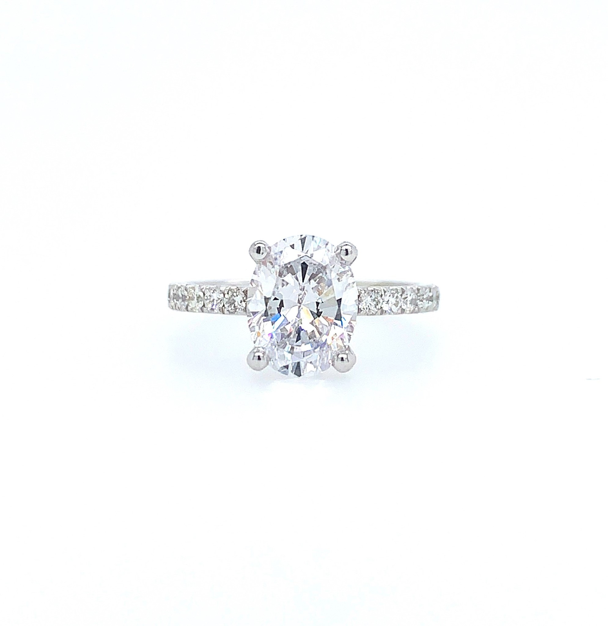 The Sienna-Custom Oval Engagement Ring - Minichiello Jewellers