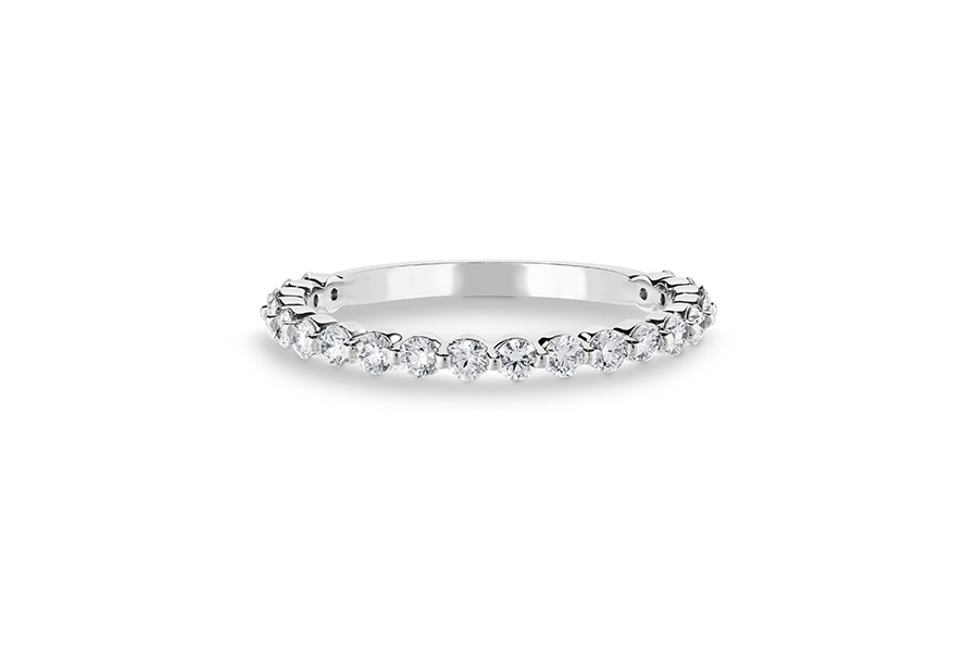 Single Claw Diamond Band 0.50ct tw - Minichiello Jewellers