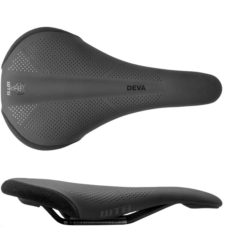 SADDLE WTB DEVA MEDIUM STEEL BK - Alpine Bike Works