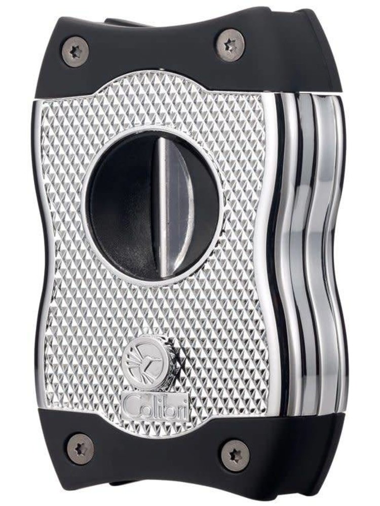 Colibri SV-CUT (2 in 1) Cigar Cutter - Chrome and Black - The Cigar ...