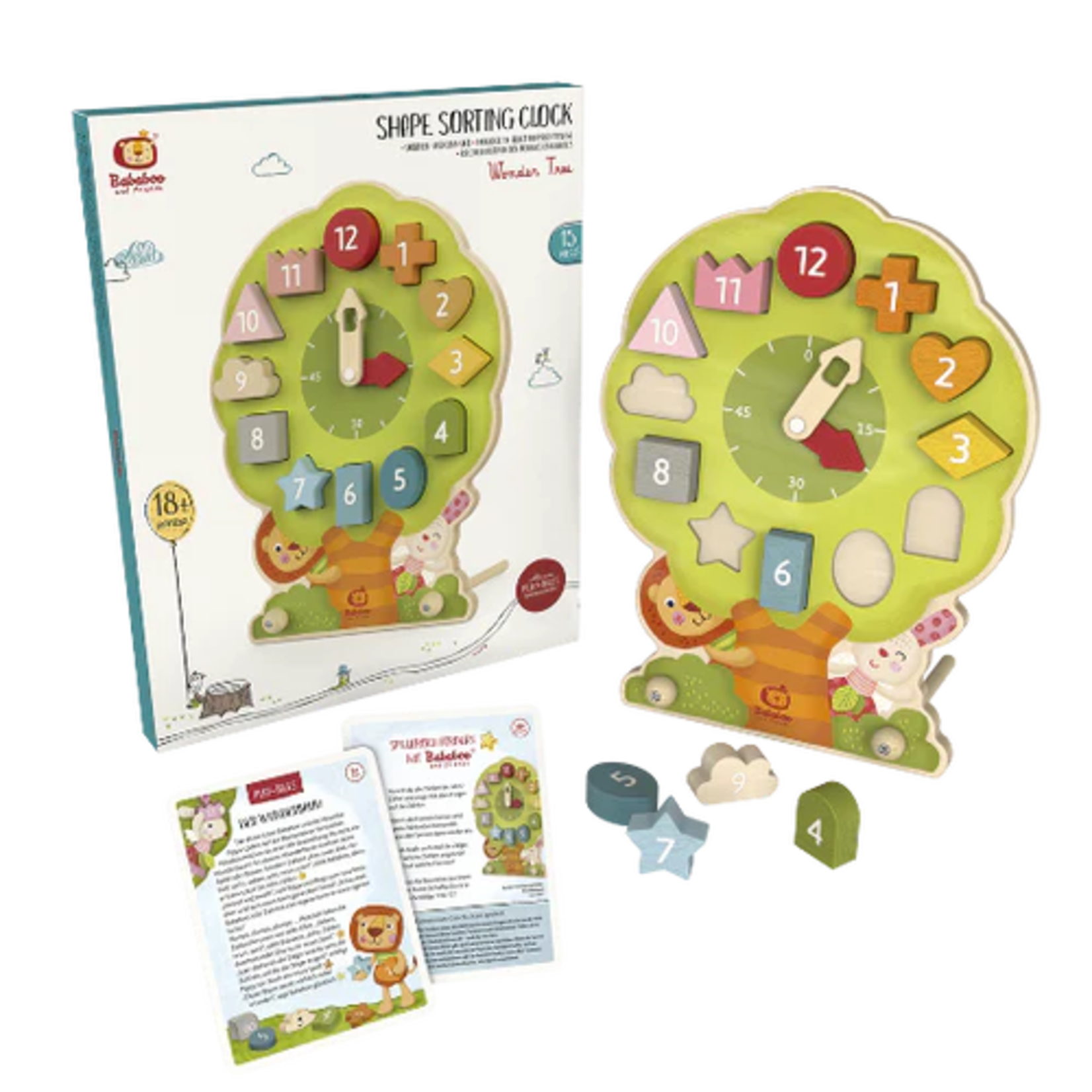 Shape Sorting Clock - Shop The Toy Room