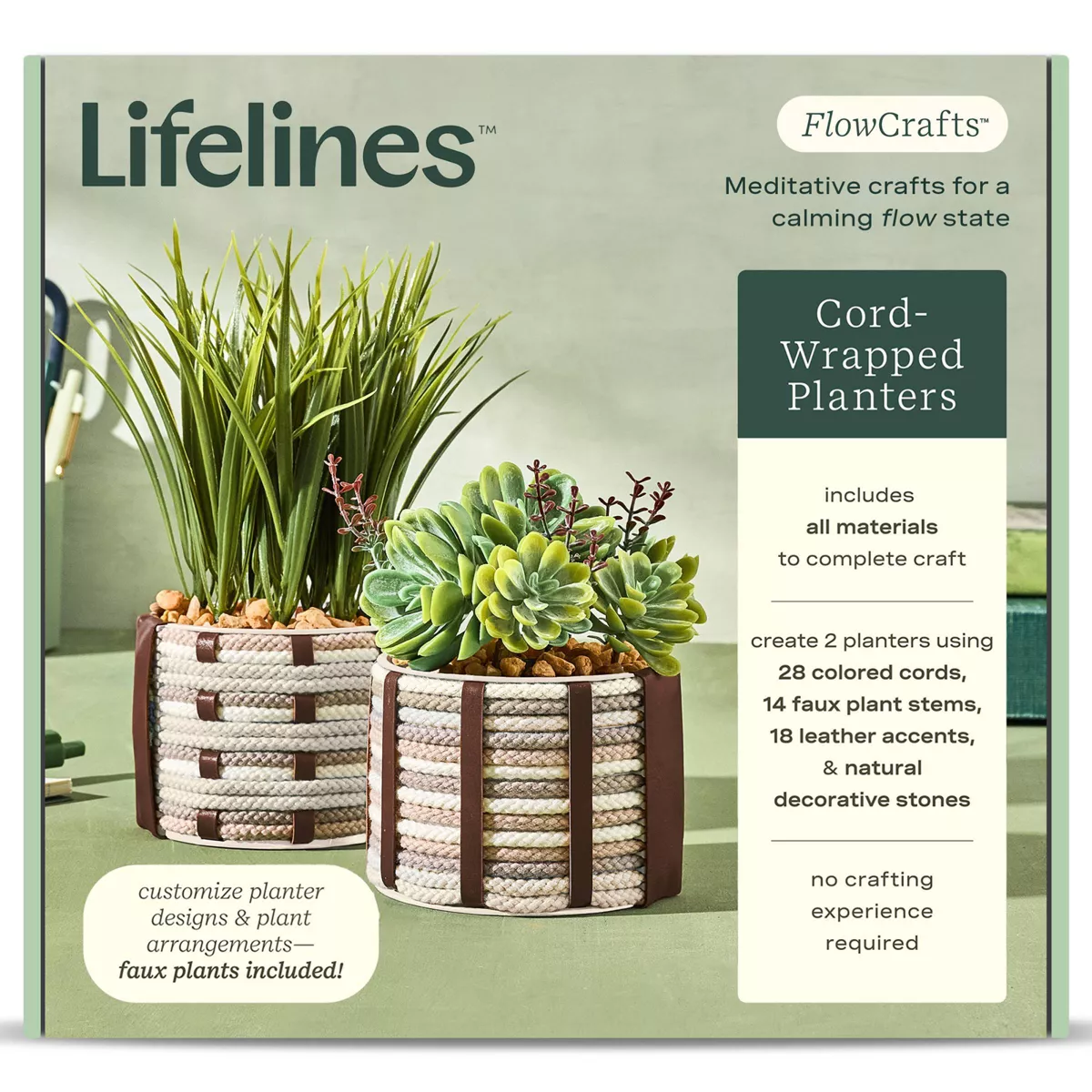 FlowCrafts - Cord-Wrapped Planters - Shop The Toy Room