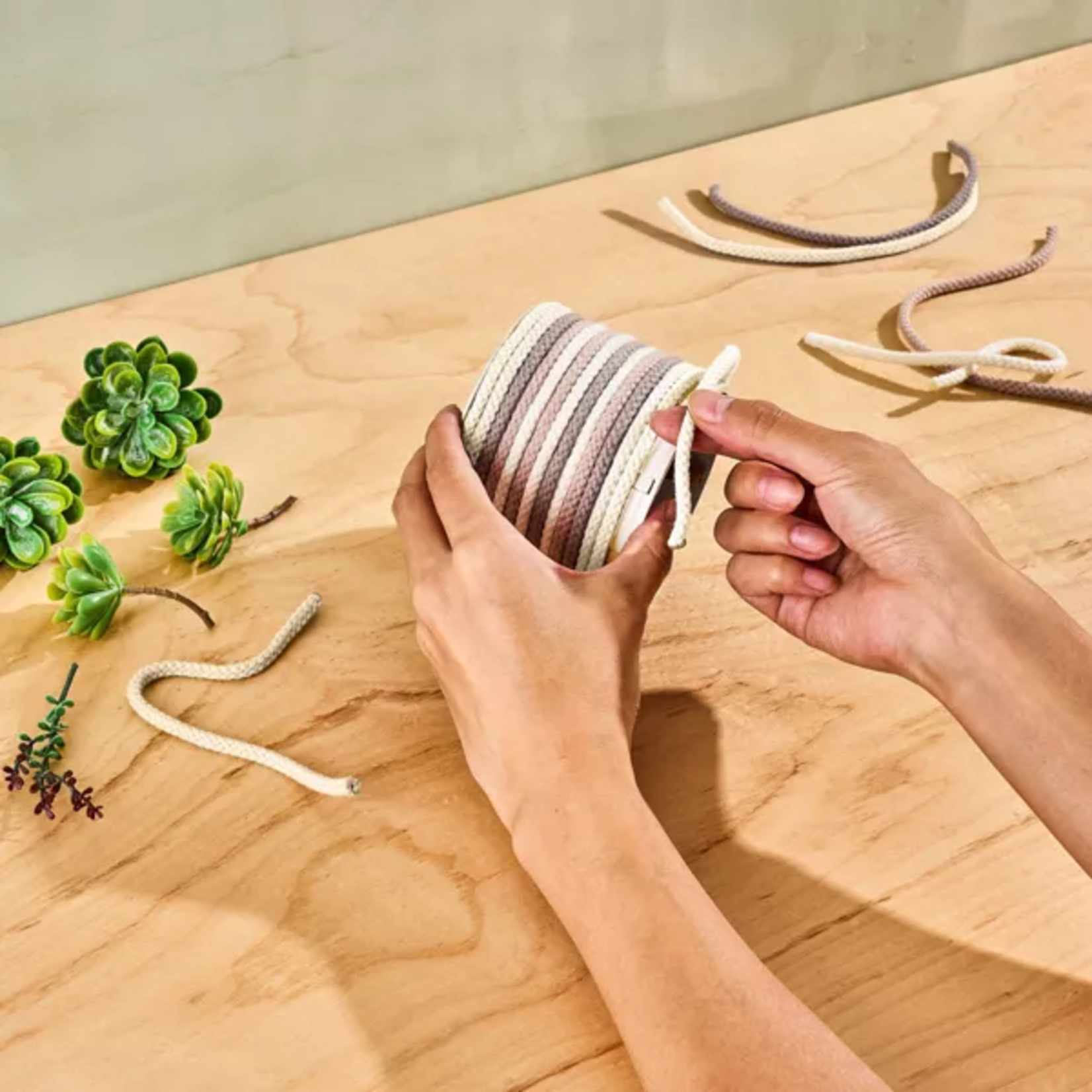 FlowCrafts - Cord-Wrapped Planters - Shop The Toy Room