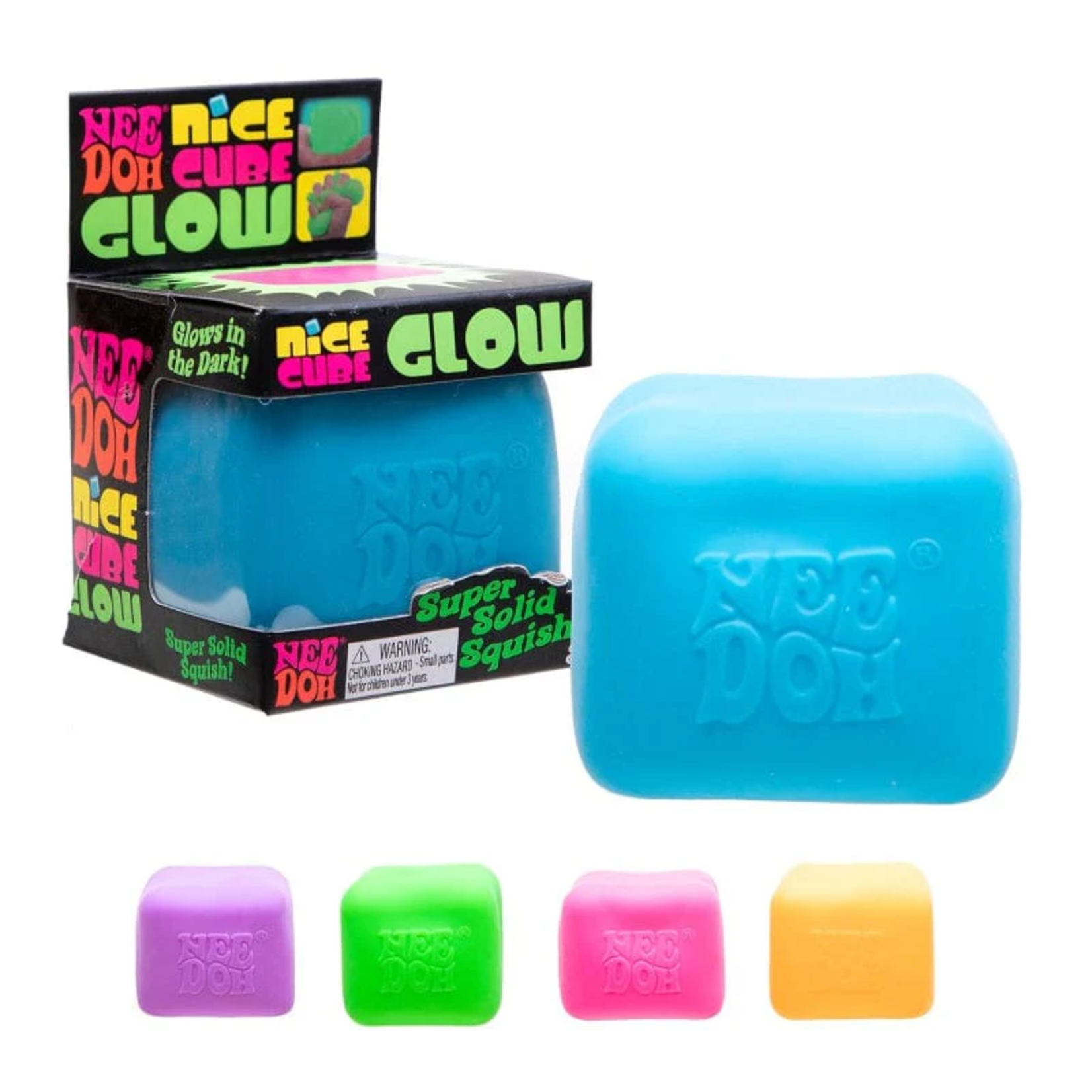 Nee Doh - Nice Cube Glow - Shop The Toy Room