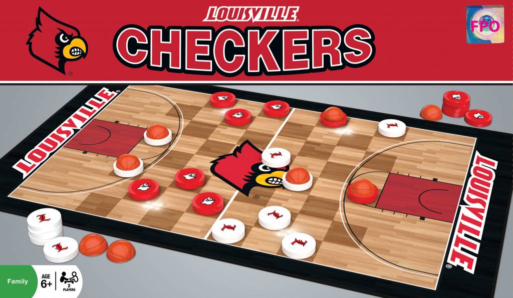 GAME, BASKETBALL CHECKERS, UL - JD Becker's UK & UofL Superstore