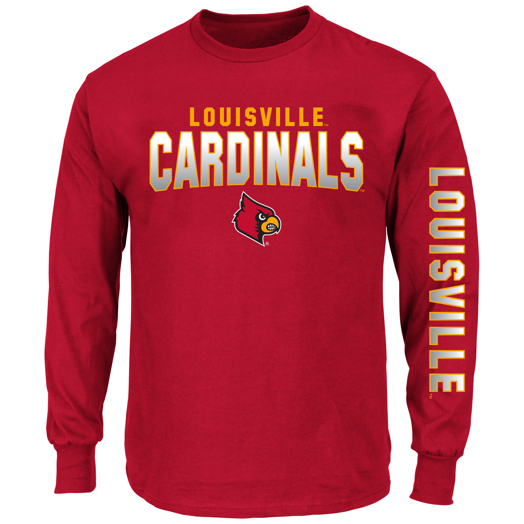 TEE, LS, NC20ELST, RED, UL - JD Becker's UK & UofL Superstore