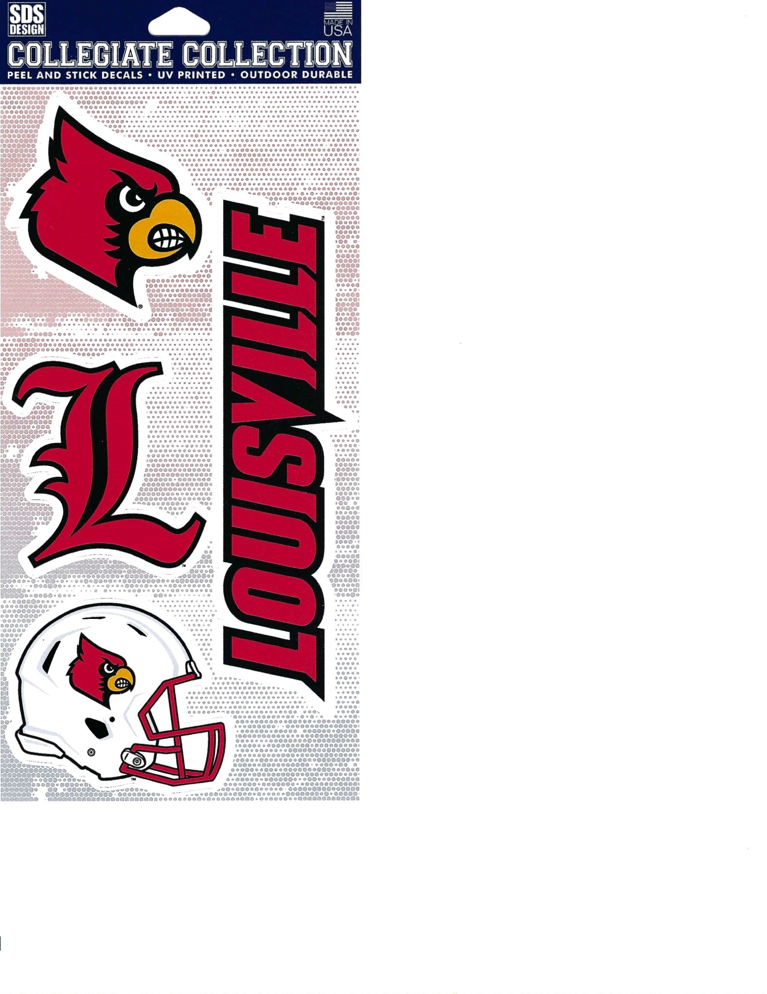 SDS Designs DECALS, 4 PC COLLECTION, UL - JD Becker's UK & UofL Superstore